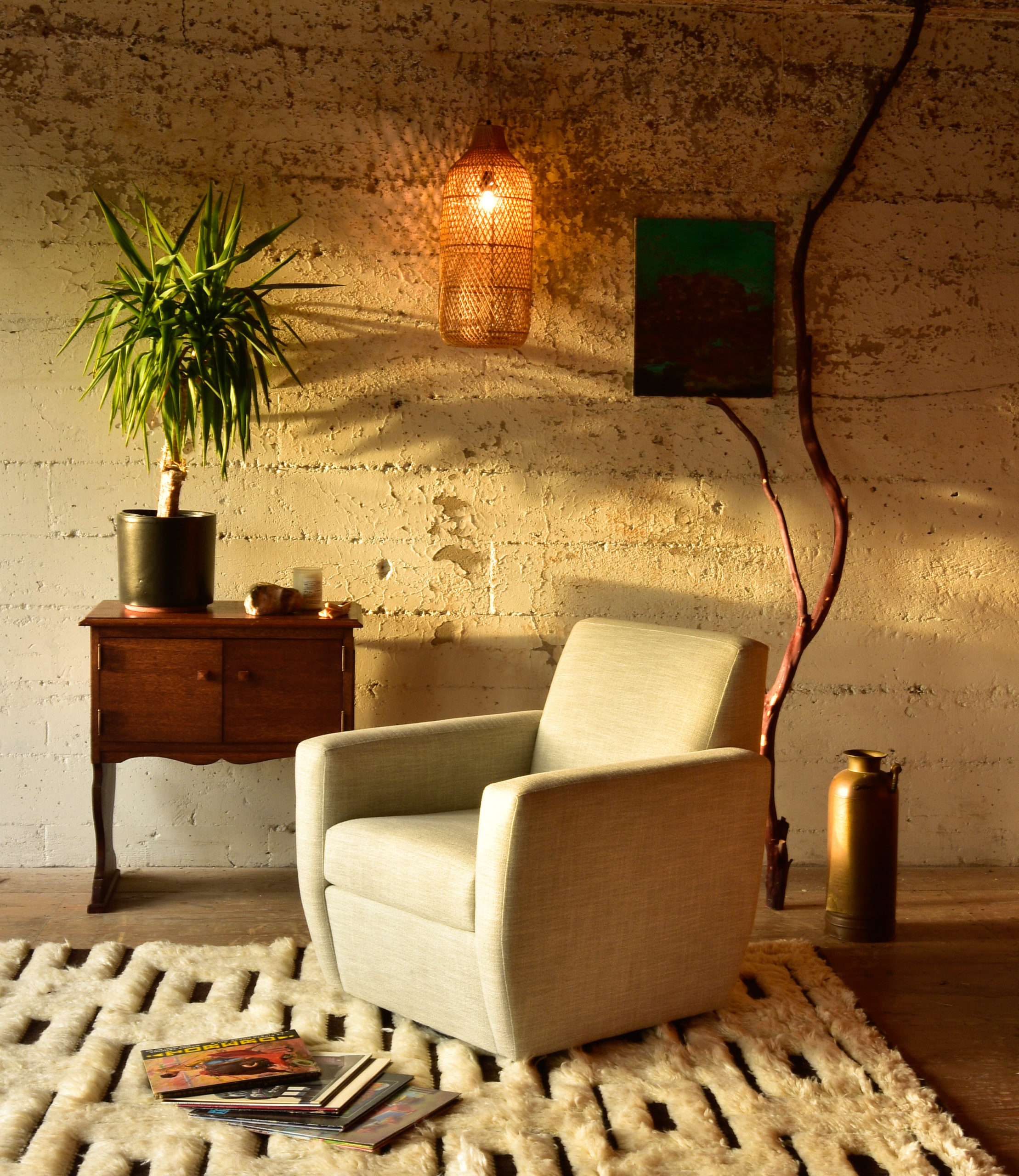 Hazel Custom Swivel Chair – Harrington Galleries